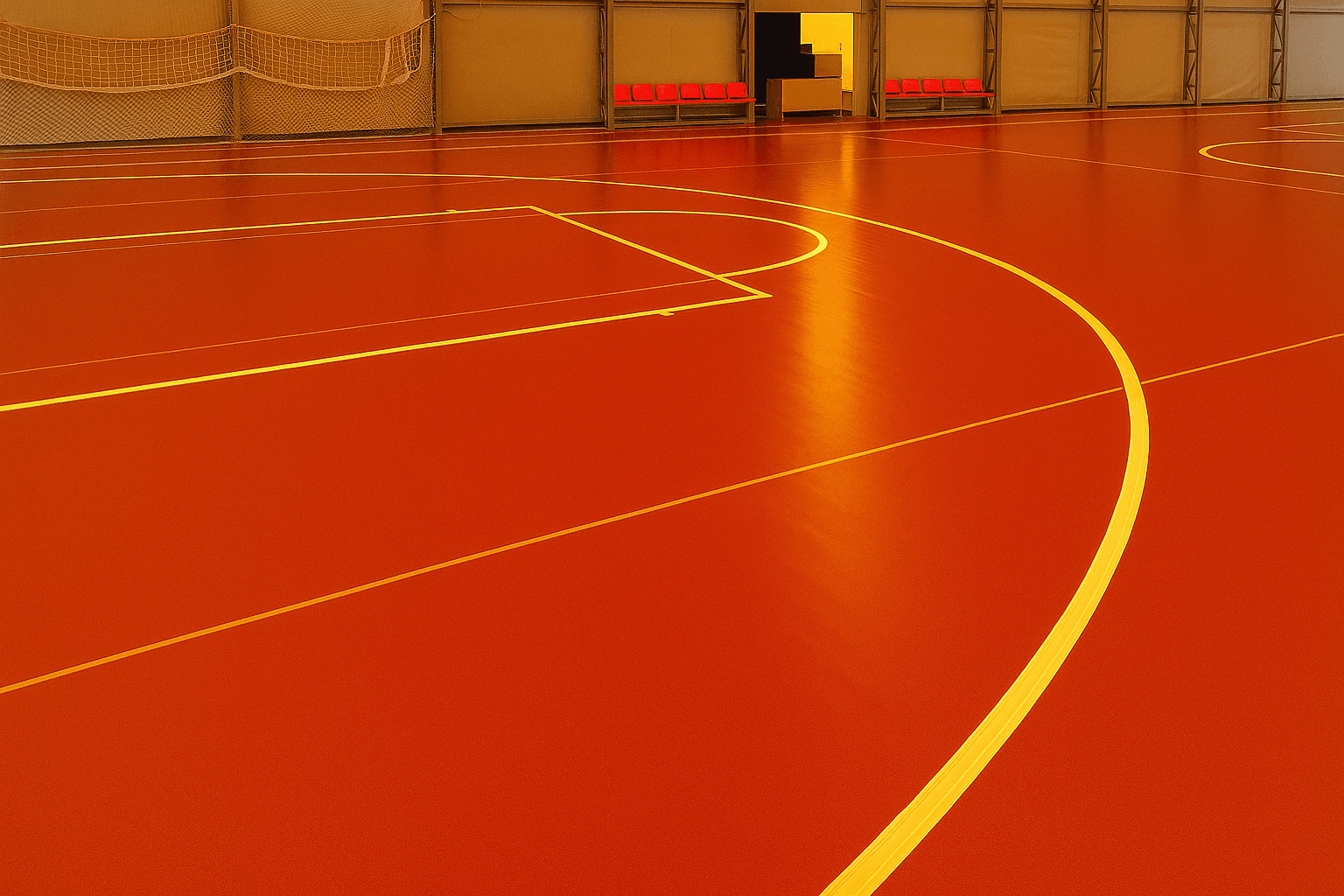 KDF Sports Flooring Systems | Industrial & Decorative