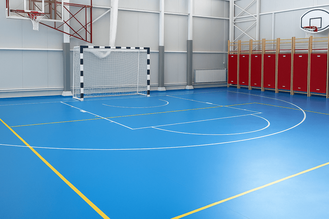 KDF Sports Flooring Systems | Industrial & Decorative
